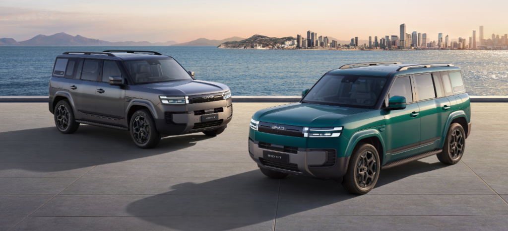 BYD Ti7 First Look | Seven-Seat PHEV SUV Coming to the UK - Synergy Car ...
