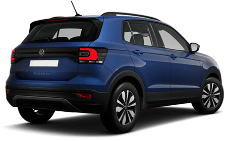 Volkswagen T Cross SUV 1.0 TSI 115 Life 5dr DSG Lease Deals | Synergy ...