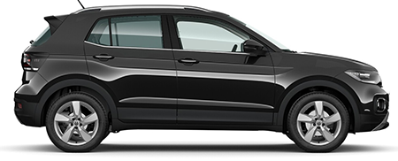 Volkswagen T Cross SUV 1.0 TSI 110 Black Edition 5dr Lease Deals ...